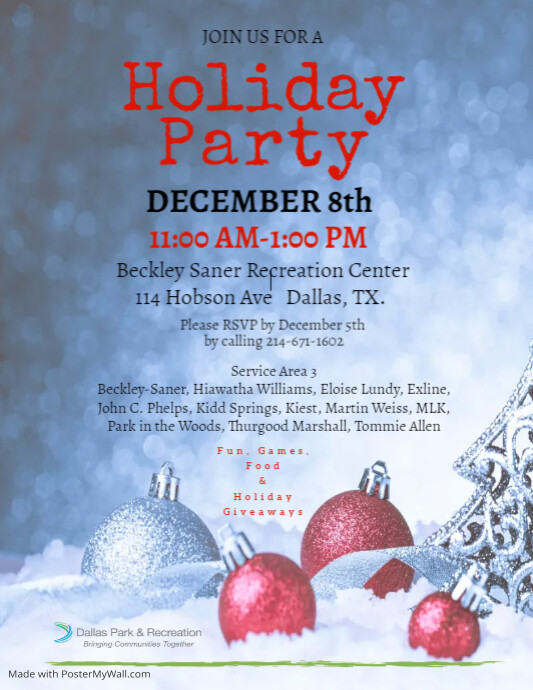 Service Area 3 Flye. 2023r | PosterMyWall