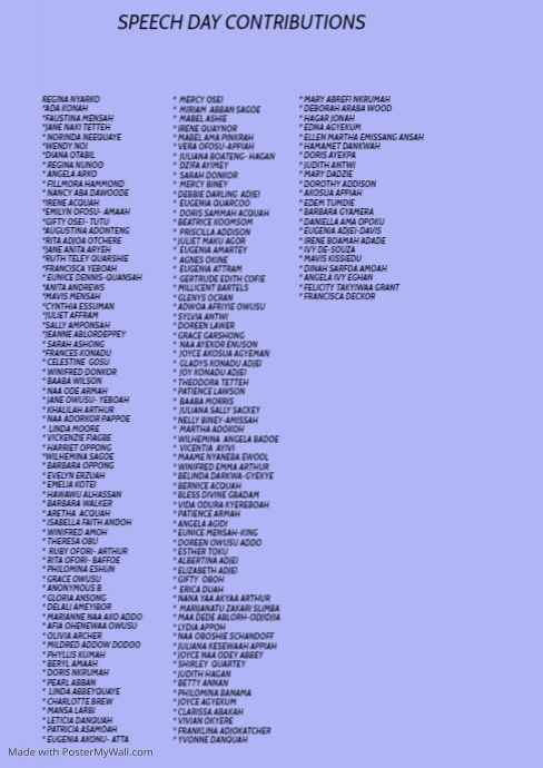 Copy of Items to Donate List Template | PosterMyWall