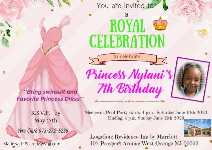 Dress up birthday party invitation | PosterMyWall