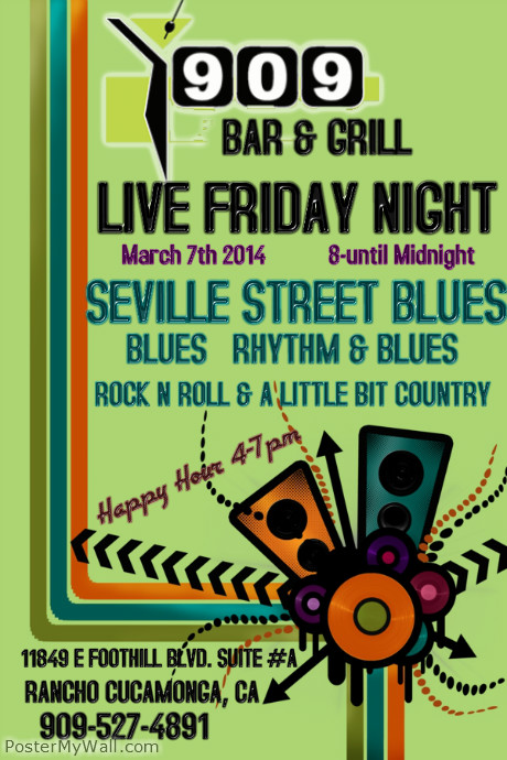 909 PUB & gRILL | PosterMyWall