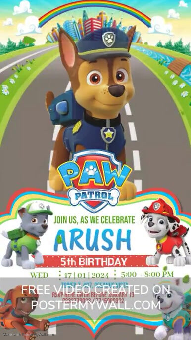 Paw Patrol | PosterMyWall