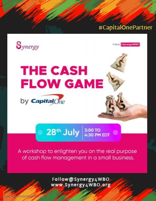 Copy of Reminder 4 : The Cash Flow Game | PosterMyWall