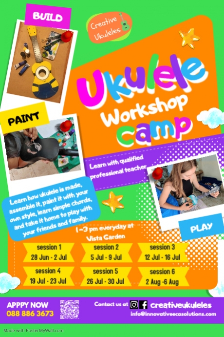 Copy of Condo Kids Summer Camp Flyer Poster Template | PosterMyWall