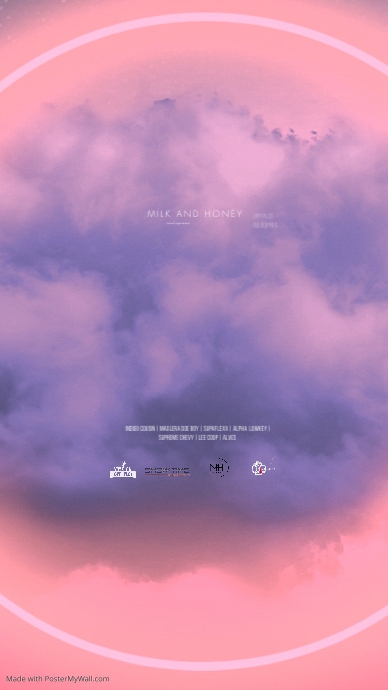 Copy of Pink Cloud CD Cover Music | PosterMyWall