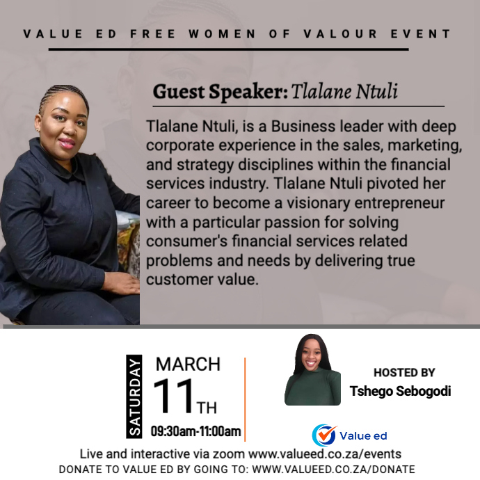 Copy of Woman Of Valour Event March 2023 | PosterMyWall