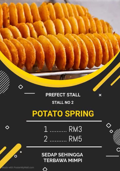 POTATO SPRING | PosterMyWall