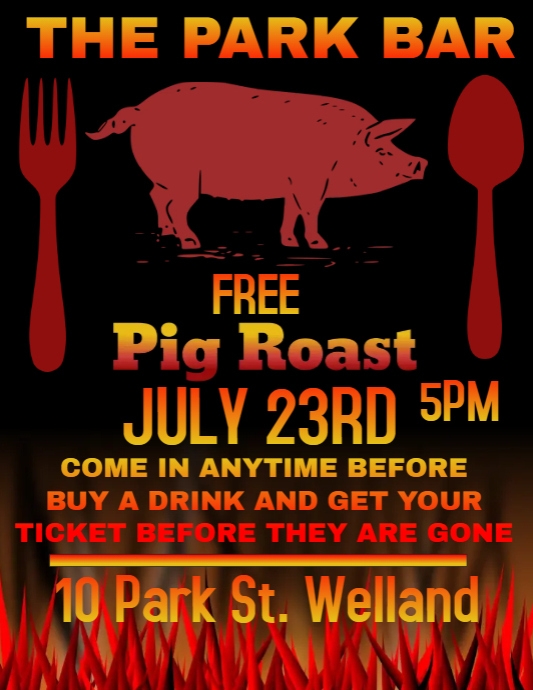 Hog Roast | PosterMyWall