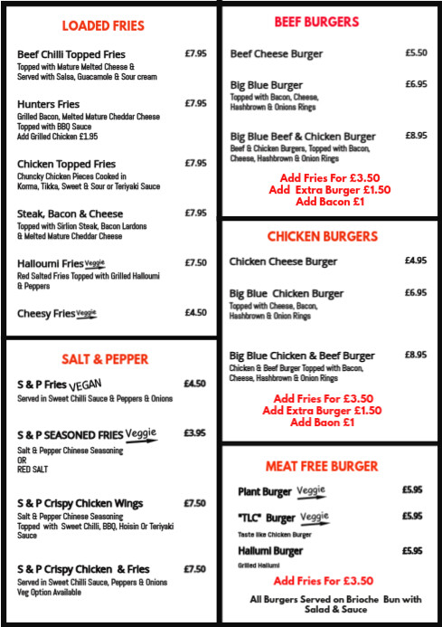 Restaurant Menu | PosterMyWall