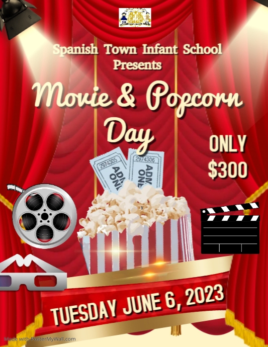 Movie & Popcorn Day 2.0 | PosterMyWall