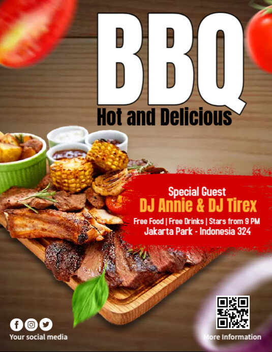 BBQ Ads Template | PosterMyWall