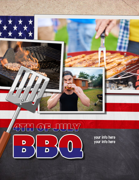 Copy of bbq Barbecue Flyer template | PosterMyWall