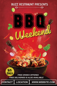 BBQ Cookout Template | PosterMyWall