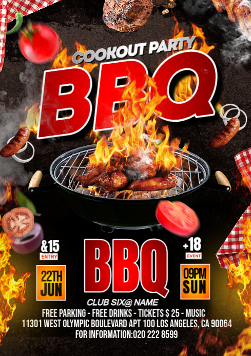 Copy of BBQ | PosterMyWall
