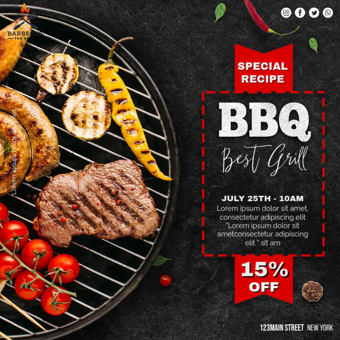 BBQ | PosterMyWall