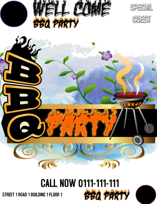 BBQ Template | PosterMyWall