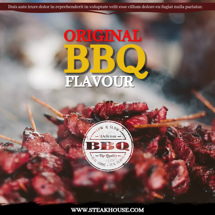BBQ Template | PosterMyWall