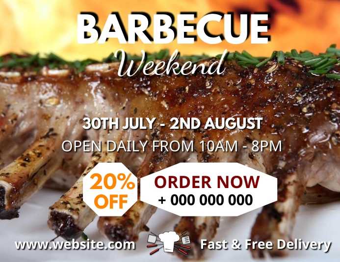 BBQ Template | PosterMyWall