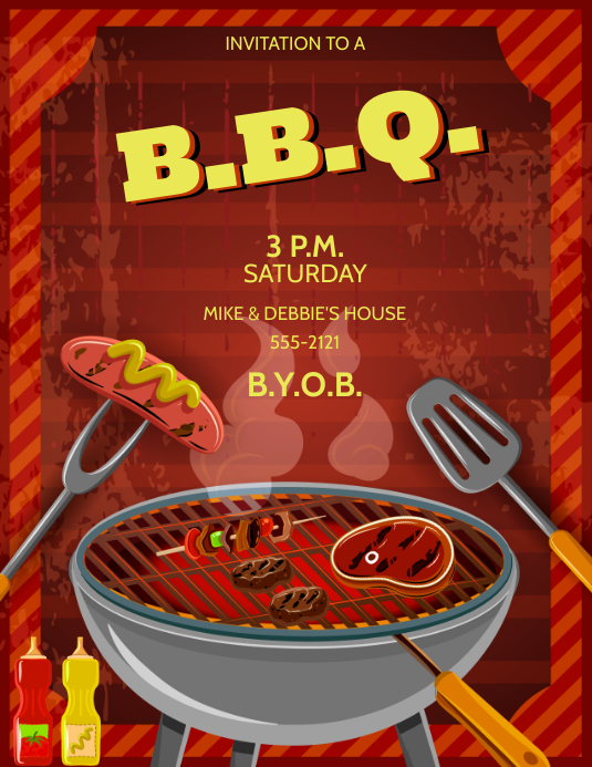 Copy of BBQ | PosterMyWall