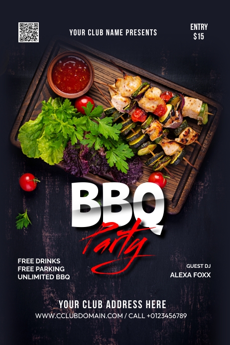 Copy of BBQ | PosterMyWall