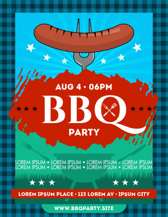 BBQ FLYER Template | PosterMyWall