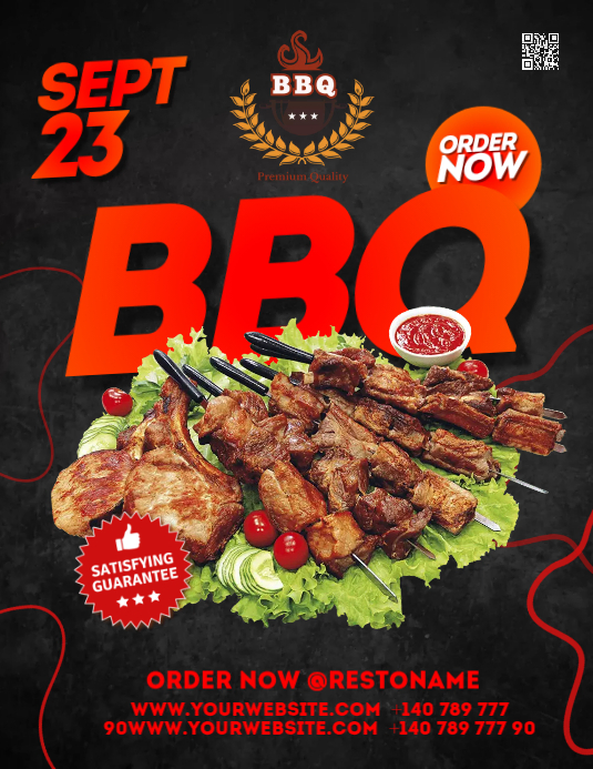 BBQ FLYER Template | PosterMyWall