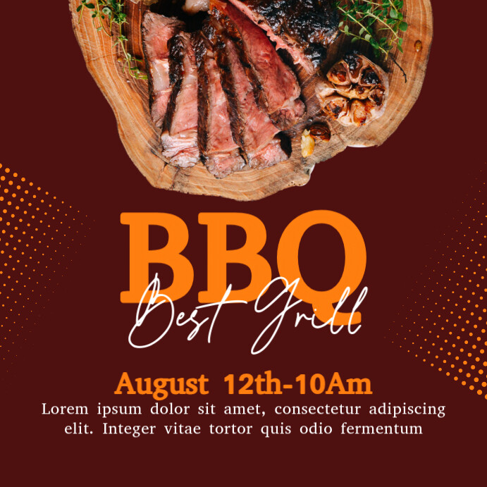 BBQ flyers Template | PosterMyWall