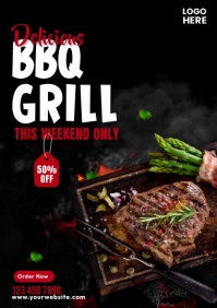 BBQ Grill Night Template | PosterMyWall