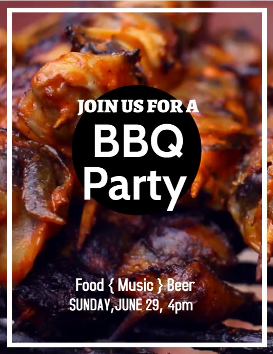 BBQ Party Template | PosterMyWall