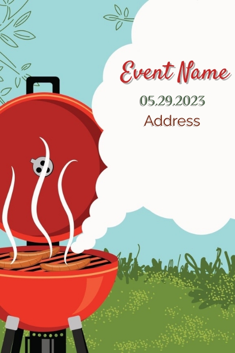 BBQ Party Template | PosterMyWall