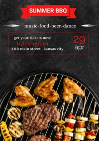 BBQ PARTY TEMPLATE | PosterMyWall