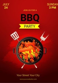 BBQ PARTY TEMPLATE | PosterMyWall