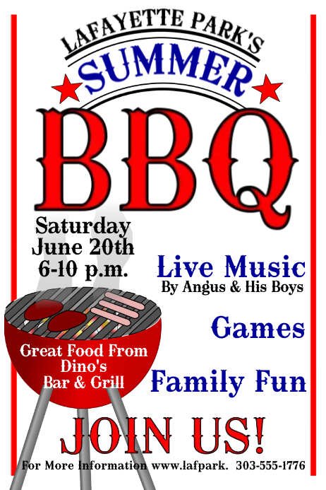 BBQ Template | PosterMyWall