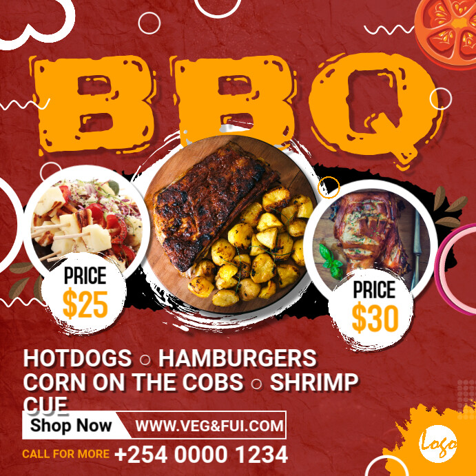 BBQ Social Media post Template | PosterMyWall