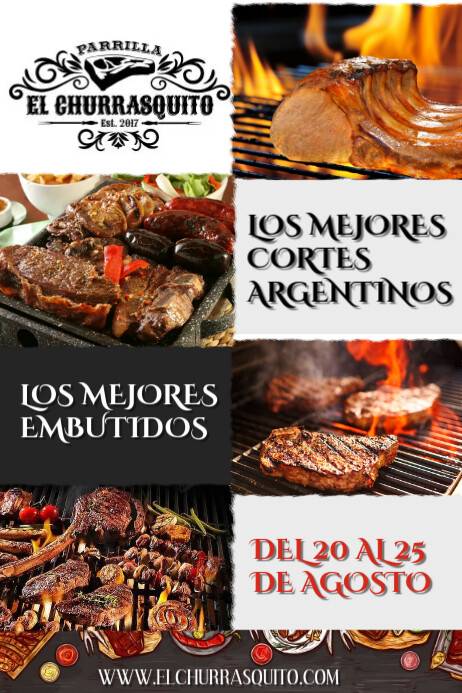 BBQ STEAK Template | PosterMyWall