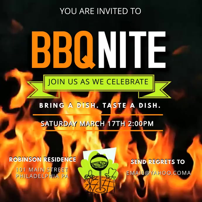 BBQ Template | PosterMyWall