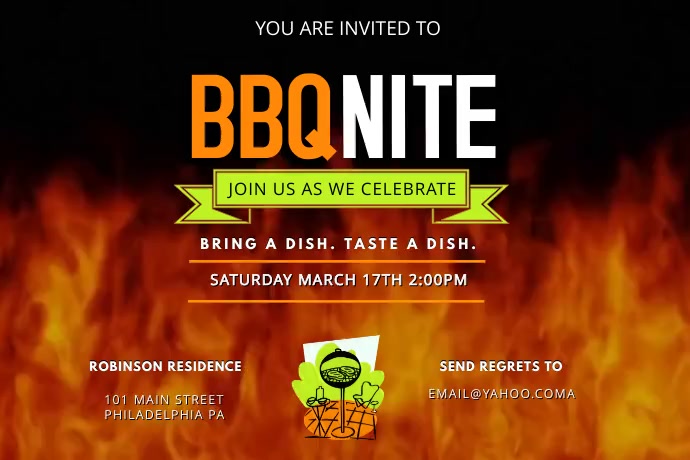 BBQ Template | PosterMyWall