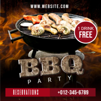 BBQ Party Ads Template | PosterMyWall