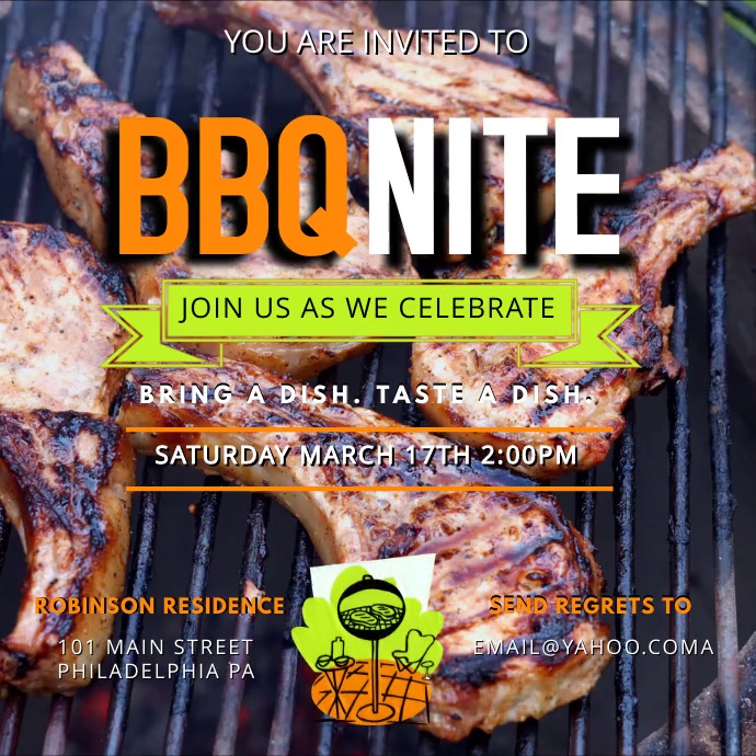 BBQ Template | PosterMyWall
