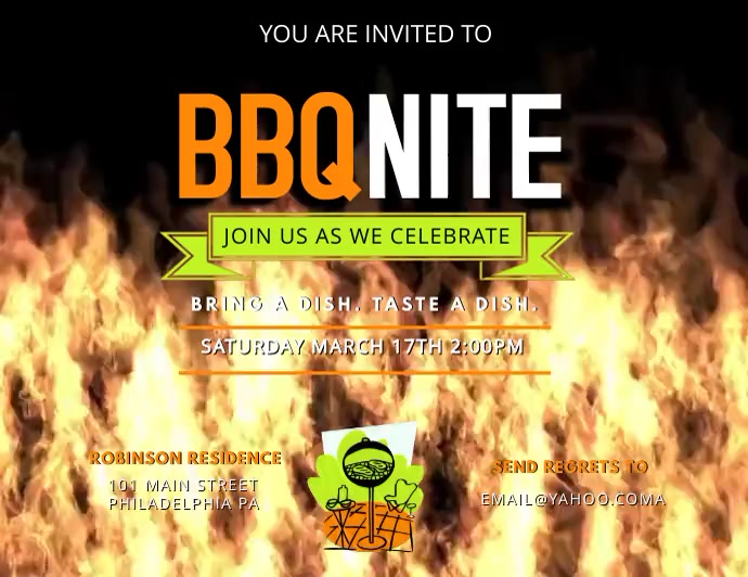 BBQ Template | PosterMyWall