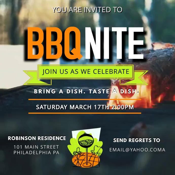 BBQ Template | PosterMyWall