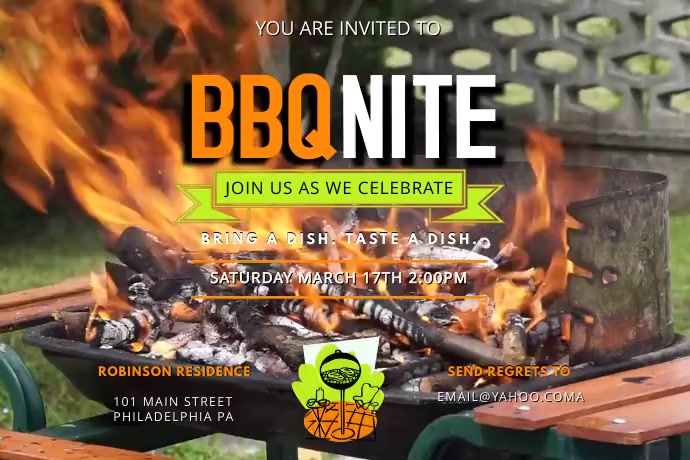 BBQ Template | PosterMyWall