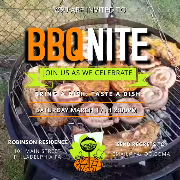 BBQ Template | PosterMyWall