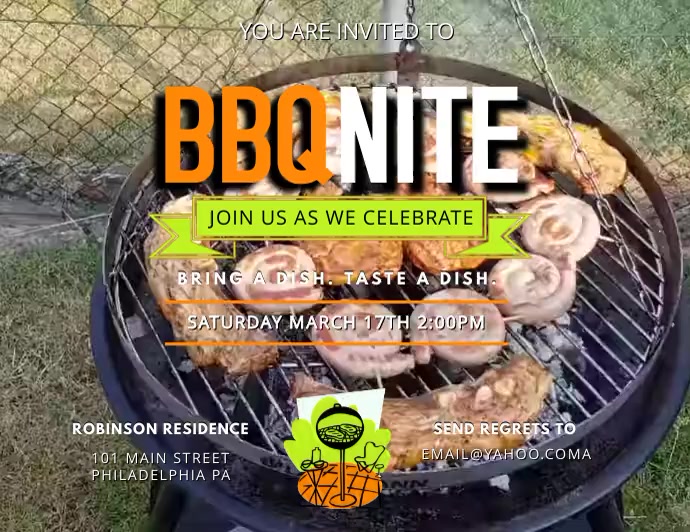 BBQ Template | PosterMyWall