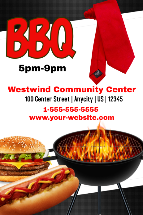 BBQ Trmplate Template | PosterMyWall