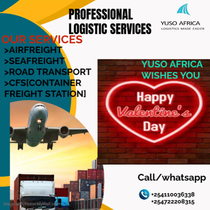 LOGISTICS & transportation AGENCY TEMPLATE | PosterMyWall