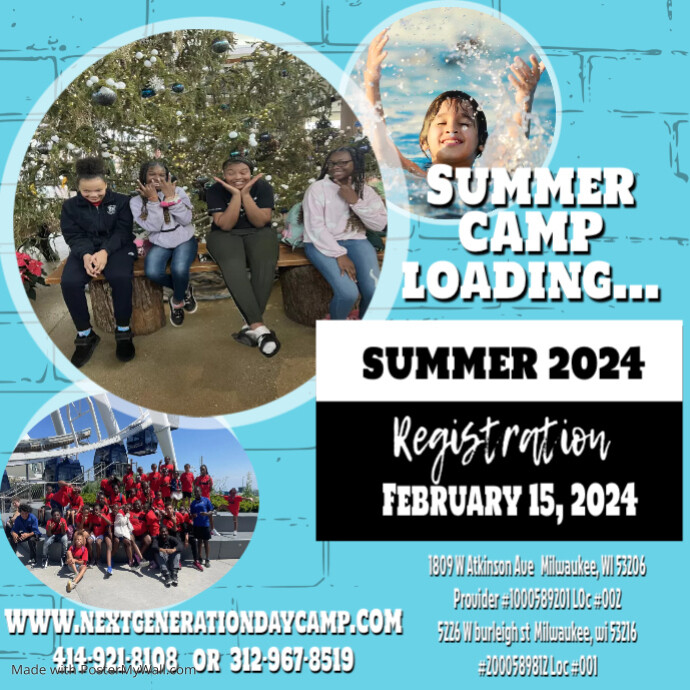 Summer camp Registration now open | PosterMyWall