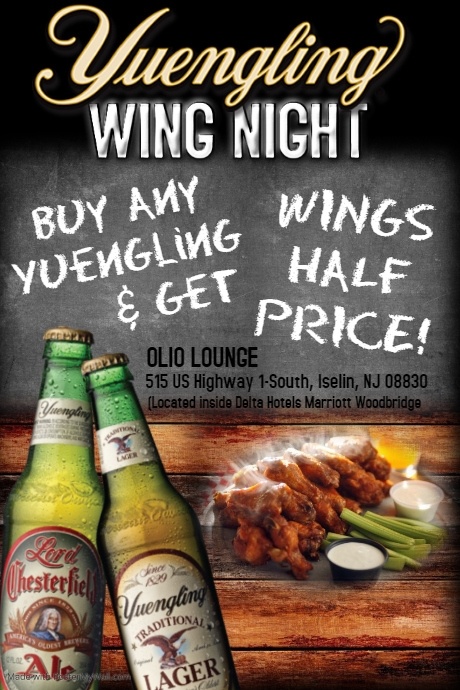 Copy of WING NIGHT | PosterMyWall