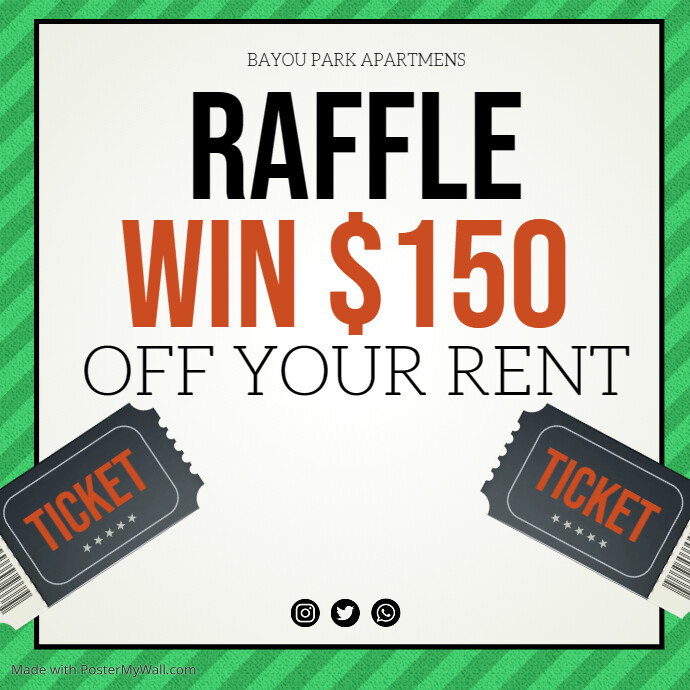 raffle contest | PosterMyWall