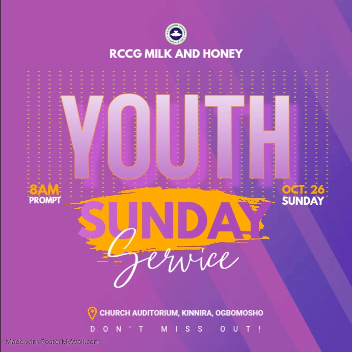 sunday pray service | PosterMyWall