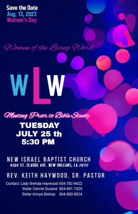 Copy of WLW Mtg 7.25..23 half page | PosterMyWall